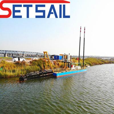 China Siemens PLC Diesel Engine Cutter Suction Sand Dredger Head 39-65m Affordable Shipping Cost for sale