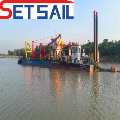 China Siemens PLC Controlled Hydraulic River Sand Dredging Sand Ship for Smooth Operation for sale
