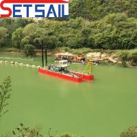 China 32 Inch Diesel Engine Cutter Suction Sand Dredger with PLC and ABB Electric System for sale