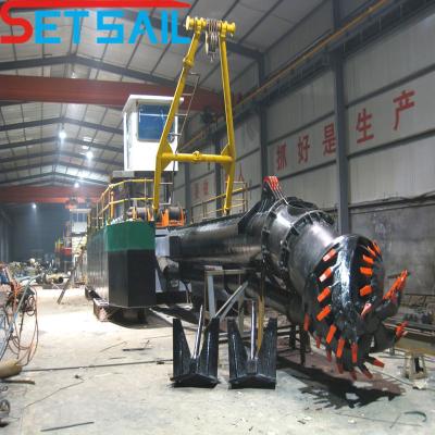 China Shijiazhuang River Sand Pump Cutter Suction Ship with High Water Flow 450-20000m3 for sale