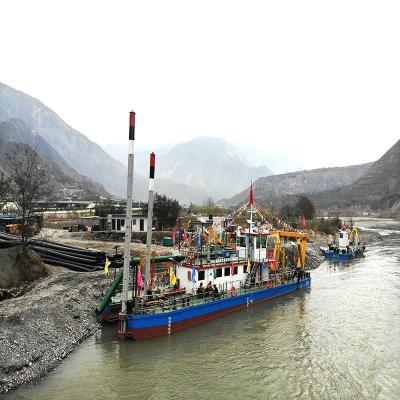 China 32 Inch Cutter Suction Mud Dredger with 547L Total Fuel Consumption and Diesel Engine for sale