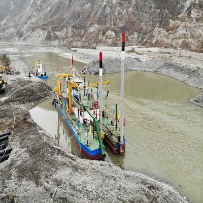 China 380ton Made 32 Inch Cutter Suction Dredger with Underwater Pump and Cumins Diesel Engine for sale