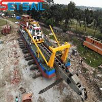 China CTS Slot Type 450-20000m3 Water Flow Cutter Suction Dredging Ship for River Sand Mud for sale