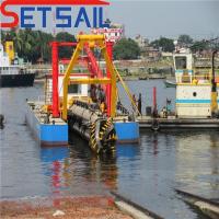 China 32inch Hydraulic River Sand Cutter Suction Dredger with Anchor Boom and Hydrocyclone for sale
