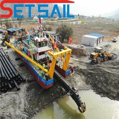 China Initial Payment Accepted 18 Inch Cutter Suction Dredging Sand Ship with Diesel Engine for sale
