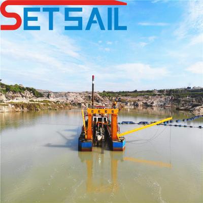 China QHCSD-307 1400 M3 Hydraulic Motor 28inch Cutter Suction Dredger with Underwater Pump for sale