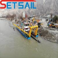 China 736kw Auxiliary Engine Powered Cyclone Type 28inch Cutter Suction Sand Dredger for River for sale