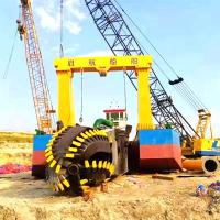 China CTS Siemens PLC Control Cutter Suction Dredger with Cummins 1335kw Main Engine Power for sale