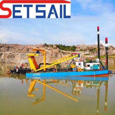 China 30-Day Return Refunds Full Hydraulic Cutter Suction Digging Boat with Anchor Boom for sale