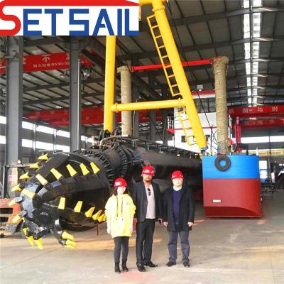 China 54m Head Diesel Power Type Cutter Suction Sand Boat for Dredger Customized Design for sale