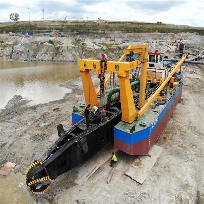 China 28inch Cutter Suction Sand Dredger for 447t Displacement and Rexroth Hydraulic System for sale