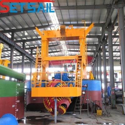China 28inch Cutter Suction Dredger with Water Booster Station Boost Your Dredging Capacity for sale