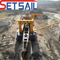 China Cutter Suction Sand Dredging Machinery for River Sand Capacity of 750-1000 Cubic Meter for sale