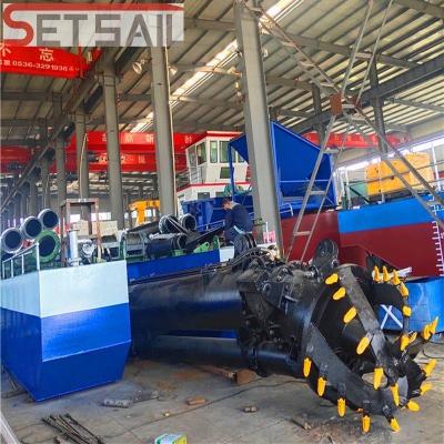 China 26inch Cutter Suction Dredger with Hydraulic Pump Powered by Cummins Diesel Engine for sale