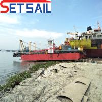 China Full Payment Cutter Suction Dredging Boat with Depth Sounder Meter and 230t Total Weight for sale