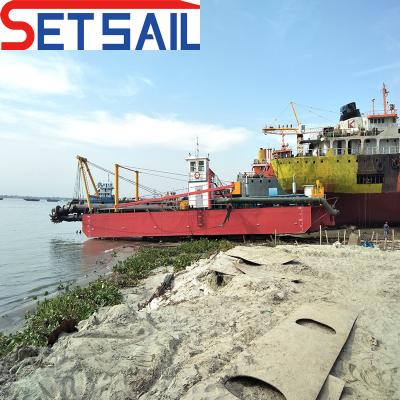China Full Payment Cutter Suction Dredging Boat with Depth Sounder Meter and 230t Total Weight for sale