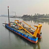 China 15 Meter Dredging Depth Diesel Power Type Cutter Suction Dredger with Concentration Meter for sale