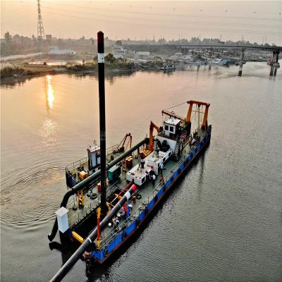 China 6inch Cutter Suction Sand Dredger with Diesel Power Type and Advanced Hydraulic System for sale