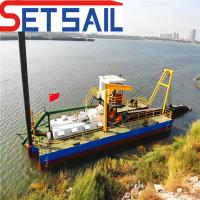 China Rexroth Hydraulic 12 Inch Cutter Suction River Sand Boat with 10mm Deck Plate CTS Slot for sale