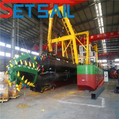 China 26 Inch Cutter Suction Dredger with 800mm Discharge Pipe Diameter and 1.6m Load Draft for sale