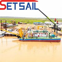 China Customizable 26 Inch Cutter Suction Dredger with Hydrocyclone Sand Pump Diesel Engine for sale