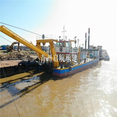 China Lifelong After-sales Service QHCSB-40 24 Inch Cutter Suction Dredging Boat for Dredging for sale