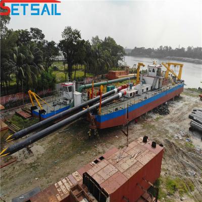 China Rexroth Hydraulic System 26 Inch Cutter Suction Mud Dredger with 600mm Discharge Pipe for sale