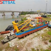 China 6 Inch Cutter Suction Dredging Sand Machinery with Long Distance Discharge Capability for sale