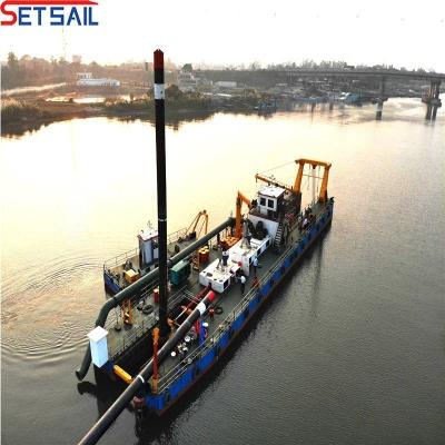 China 8 Inch Cutter Suction Dredger for River Sand Dredging and Max. Discharge Distance for sale