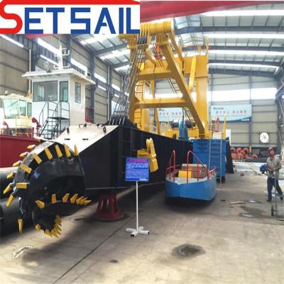 China Diesel Power Type Siemens PLC Cutter Suction Dredging Sand Machine for River Sand for sale