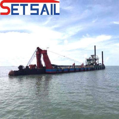 China 160m3-5000m3 Capacity Hydraulic Pump Cutter Suction Dredger for Heavy-Duty Dredging for sale