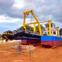 China Steel Plate Cutter Suction Sand Dredger with Capacity 160m3-5000m3 and Diesel Engine for sale