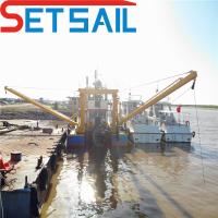 China Hydrocyclone Type Siemens PLC Monitoring System Cutter Suction Sand Dredger for River for sale