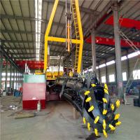 China 24 Inch Cutter Suction Dredger 2190kw Main Engine Power 2050 mm Cutter Head Diameter for sale