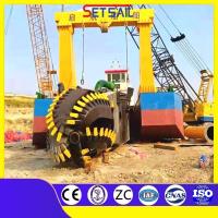 China 24 Inch Cutter Suction Dredger with 3000 Kw Cutter Head Power and Siemens PLC System for sale