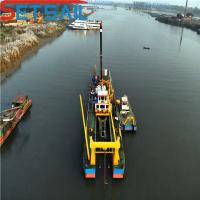 China Cummins Weichai Medium-Sized Cutter Suction Sand Dredger for Inland Waterway Cleaning for sale