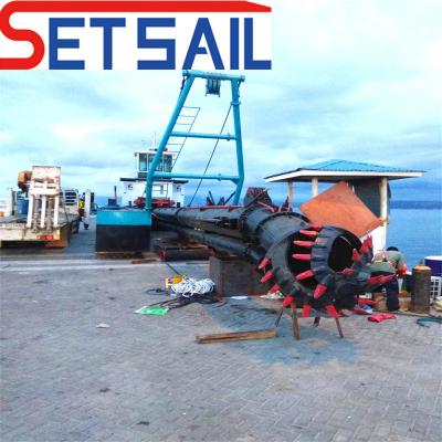 China Set Sail Cutter Suction Dredger with Carrier Shipping Cost and Estimated Delivery Time for sale