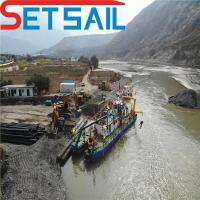 China Powerful Diesel 18inch Cutter Suction Sand Dredger with 3500m3 Water Flow and Rexroth for sale