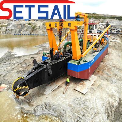 China 18 Inch Cutter Suction Sand Dredger with Hydraulic Control and Cummins Weichai Engine for sale