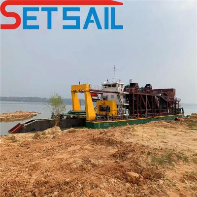 China 2400mm Cutter Suction Sand Dredger with Anchor Boom Customized to Your Specifications for sale