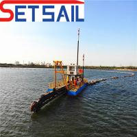 China Small Size Cutter Suction Sand Dredger Cummins Weichai Engine Hydrocyclone Cyclone Type for sale