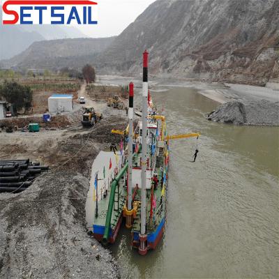 China Total Depth 2.7m QHCSD-363 Full Automatic River Sand Dredger for Reservoir Dredging for sale