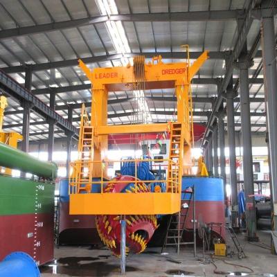 China 20 Inch Cutter Suction Sand Dredger with 800 Cubic Meter Capacity and Rexroth Hydraulic for sale