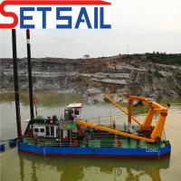 China 1500m Output Distance 895kw Main Engine Power 20 Inch Cutter Suction River Sand Dredger for sale