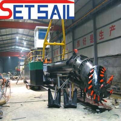 China US Water Flow 4000m3 Cutter Suction Dredger with Sounder Depth Meter and Performance for sale
