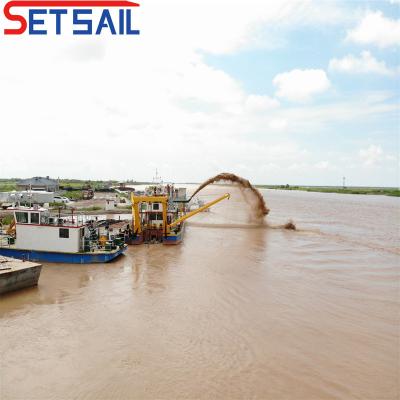 China 1100 Cubic Meter Hydraulic Cutter Suction Sand Dredger with Rexroth Control System for sale