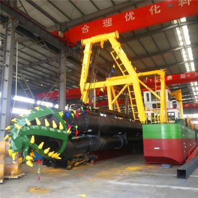 China 20inch Cutter Suction River Sand Dredger for Port Customized Request Total Height 7m for sale