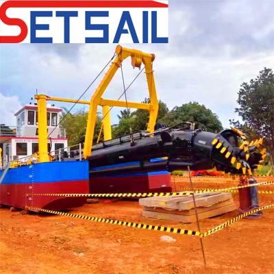 China Manufacture 24 Inch River Sand Dredger Maximum Discharge Distance 2000m-6000m without for sale