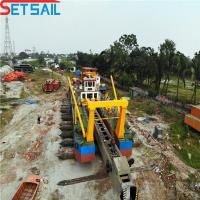 China 20 Inch Setsail River Cutter Suction Sand Dredger with and 1500m Output Distance for sale