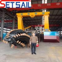 China 3900.00cm * 860.00cm * 225.00cm Package Size 24inch Cutter Suction River Sand Dredger for sale